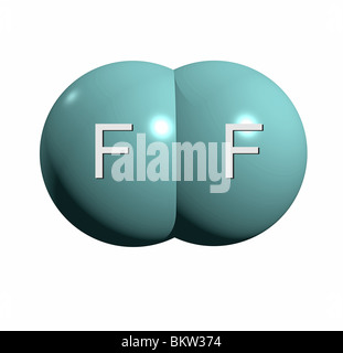 Fluor chemisches Element Stockfoto, Bild: 56150876 - Alamy