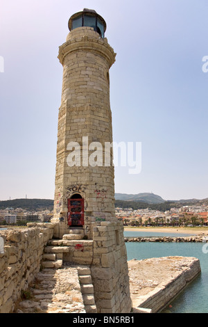 Griechenland, Kreta, Gebäude aus Stein in der alten venezianischen ...