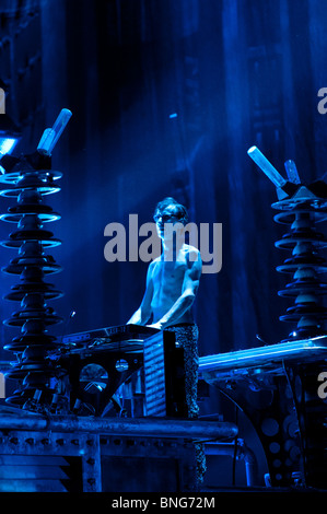 Christian "Arzt Flake" Lorenz, Rammstein-Keyboarder Stockfotografie - Alamy