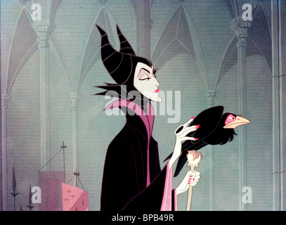 Malefiz, Sleeping Beauty böse Hexe auf der Bühne bei Cinderella Castle ...