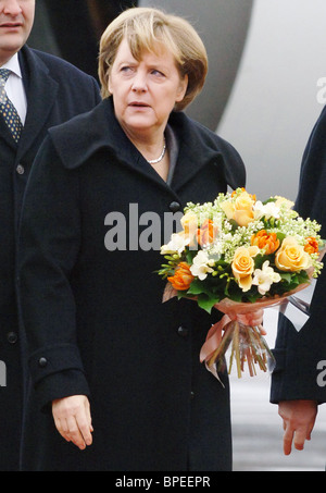 Bundeskanzlerin Angela Merkel besucht ehemalige DDR? s Staatssicherheit ...