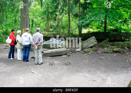 Ruinen des briefing Raum Stauffenberg 20. Juli 1944 Plot an ...