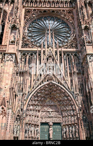 Straßburger Münster außen Notre Dam de Strathourg Kathedrale Elsass ...