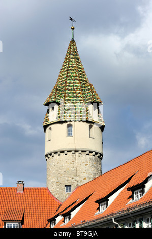 Altstadt von Ravensburg, Baden-Württemberg, Deutschland: Marktstraße ...