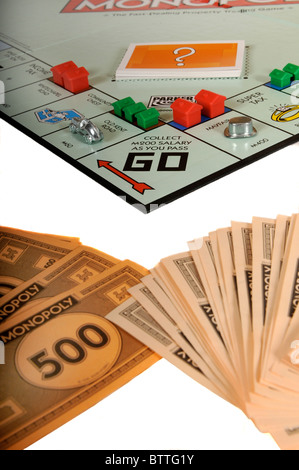 Brettspiel Monopoly-Geld Stockfoto, Bild: 20988049 - Alamy