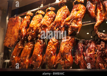 Peking-Ente Restaurant in Chinatown in New York City Stockfotografie ...