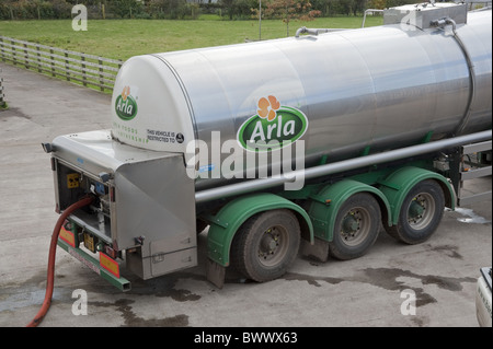 Arla Baronie College Dumfries Kuhmilch Tanker Bauernhof betrieben ...