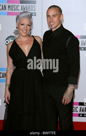 Sängerin Pink und Ehemann Carey Hart kommen bei den MTV Video Music ...