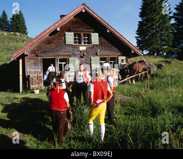 Folklore Tradition Almen Alp Lift Appenzell Aufstieg Förderung Bauern ...