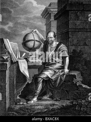 Der griechische Philosoph Demokrit von Abdera Stockfoto, Bild: 15948615 ...