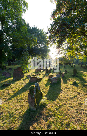 Heiliger Sand jüdischer Friedhof, Worms, Rheinhessen, Rheinland-Pfalz ...