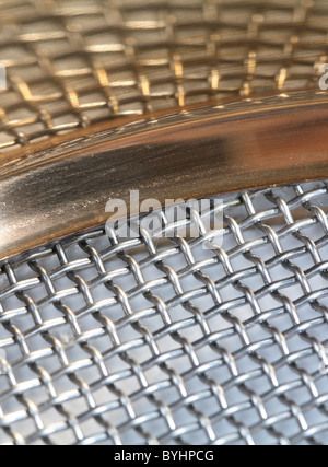 Sieb, Sieb, Mesh-Struktur Stockfotografie - Alamy