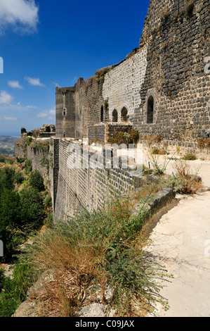 Syrien. Margat (Marqab). Burg Qalaat al-Marqab (Burg des Wachturms ...
