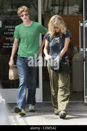 Meg Ryan und ihr Sohn Jack Henry Quaid Shop bei Fred Segal in Santa ...