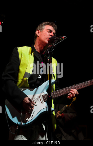 Chaz Jankel von The Blockheads Konzert im The Electric Ballroom, Camden ...