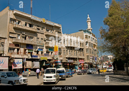 Stadt Hama Syrien Nahost alten alten arabischen Arabisch Orontes ...