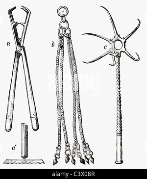 Instrumente der Folter Stockfotografie - Alamy