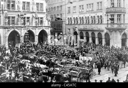 Eintrag von Freikorps in München, 1919 Stockfoto, Bild: 36997645 - Alamy