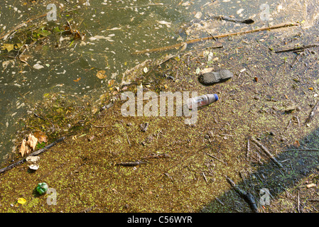 Wasser Fluss Verschmutzung Schaum Stockfoto, Bild: 23824988 - Alamy
