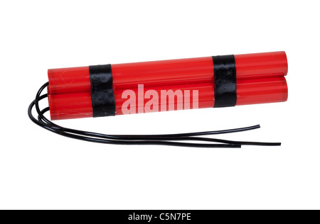 Stangen Dynamit mit Sicherung Stockfoto, Bild: 118412862 - Alamy