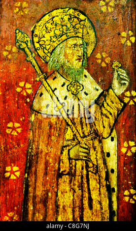 Ludham, Norfolk, Lettner, König Henry 6., Reichsapfel, Zepter ...