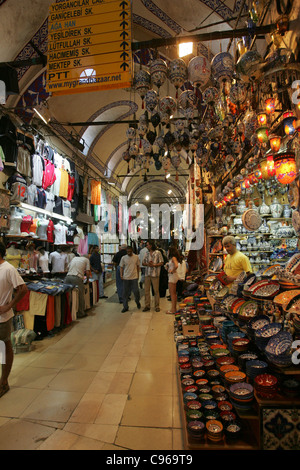 Der große Basar Istanbul Türkei Stockfoto, Bild: 24989664 - Alamy