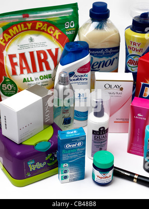 Eine Sammlung von Procter und Gamble-Produkte Stockfotografie - Alamy