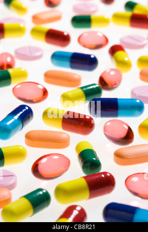 Medizin, Tabletten, Pillen, Drogen Stockfoto, Bild: 69197084 - Alamy