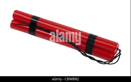Stangen Dynamit mit Sicherung Stockfoto, Bild: 118412862 - Alamy