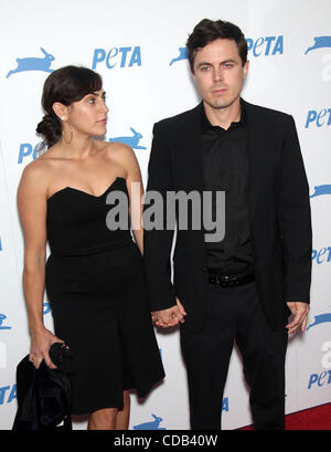 Casey Affleck mit seiner Frau Sommer Phoenix PETA 30. Jubiläums-Gala und humanitäre ...
