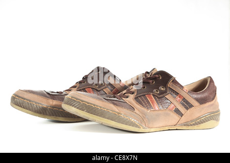 Alte Turnschuhe. Abgenutzte Schuhe Stockfotografie - Alamy