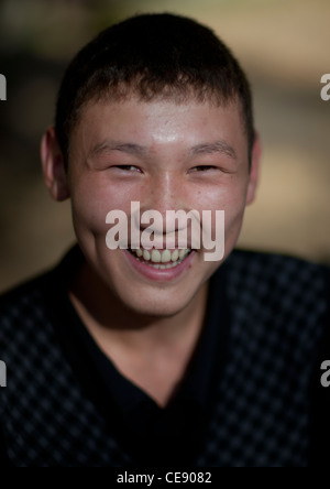 Ethnischen Kasachen Mann, Astana, Kasachstan Stockfotografie - Alamy