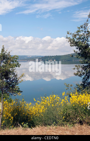 Corbara-See. Lago di Corbara. Tiber-Tal. Todi. Umbrien. Italien. Europa ...