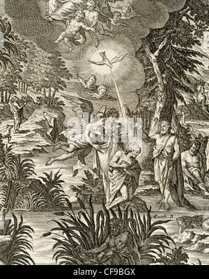 Taufe Jesu durch Johannes den Täufer Stockfotografie - Alamy
