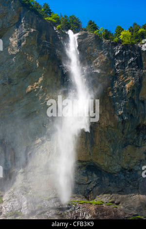 Staubbachfall Schweiz, Kanton Bern, Berner Oberland, sogenannten, Bach ...