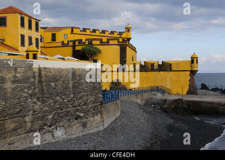Die Festung São Tiago, Funchal, Madeira, Portugal Stockfoto, Bild ...