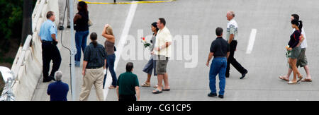 5. August 2007 versucht - Minneapolis, MN, USA - On the Stone Arch ...