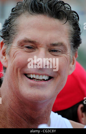 David Hasselhoff Star von Baywatch David Hasselhoff Patrouillen den ...