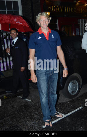 Andrew Triggs-Hodge Goldmedaillengewinnerin der Rowing Men Four bei BT ...