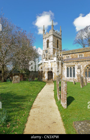 Die Kirche von St. Peter Ad Vincula auch bekannt als Stoke Minster ...
