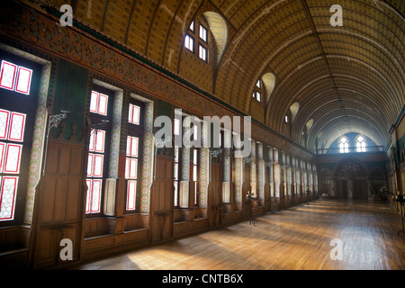 Chateau De Pierrefonds, verwendet als Camelot in der BBC-Fernsehserie ...