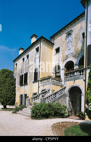 Veneto - Lugo di Vicenza (Vicenza), Villa Godi Malinverni. Der ...