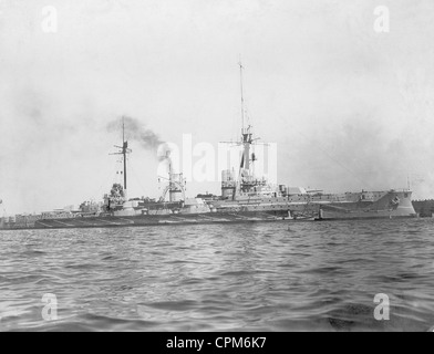 Gepanzerte Kreuzer SMS Goeben in einer zeitgenössischen Darstellung ...