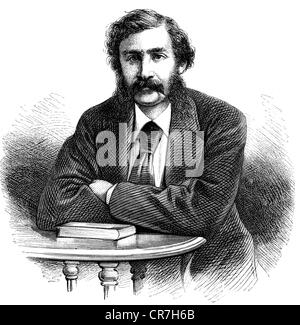 Francis Bret Harte, 1836-1902. US-amerikanischer Autor und Dichter ...