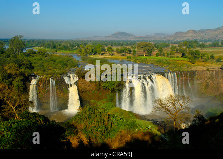 Äthiopien Landschaft Blaue Nil Kaskaden Serie Afrika Ostafrika ...