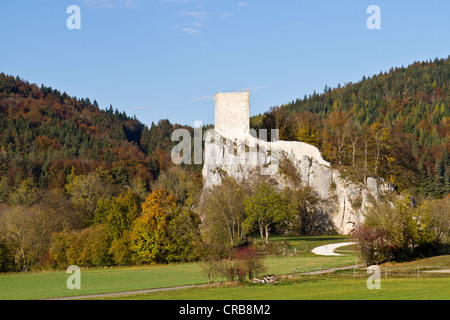 Ruine Dietfurt Burgruine, Naturpark obere Donau, obere Donautal ...