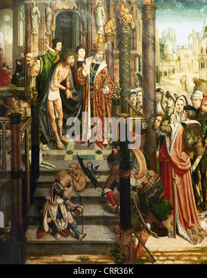 Die Aachener Leidenschaft Altar. 1505-1510. Durch die Master der Altäre aus Aachen ...