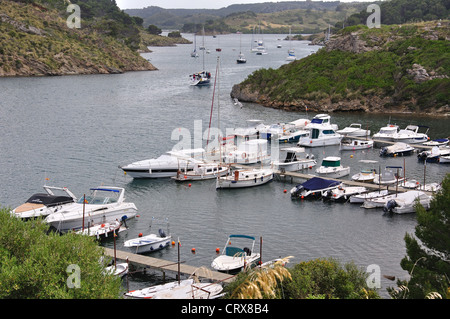 Port d'addaia, Menorca, Spanien Stockfotografie - Alamy