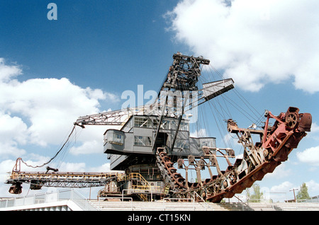 Graefenhainichen, ehemaliger Kohle Bagger in das Freilichtmuseum ...