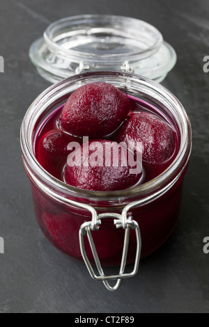 Rote Beete Glas
